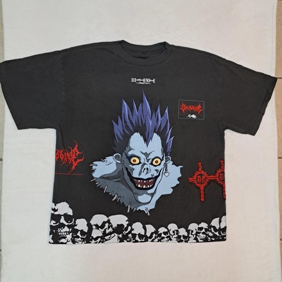 Civil Regime | Shirts | Civil Regime X Deathnote Ryuk Shimigami Tshirt ...